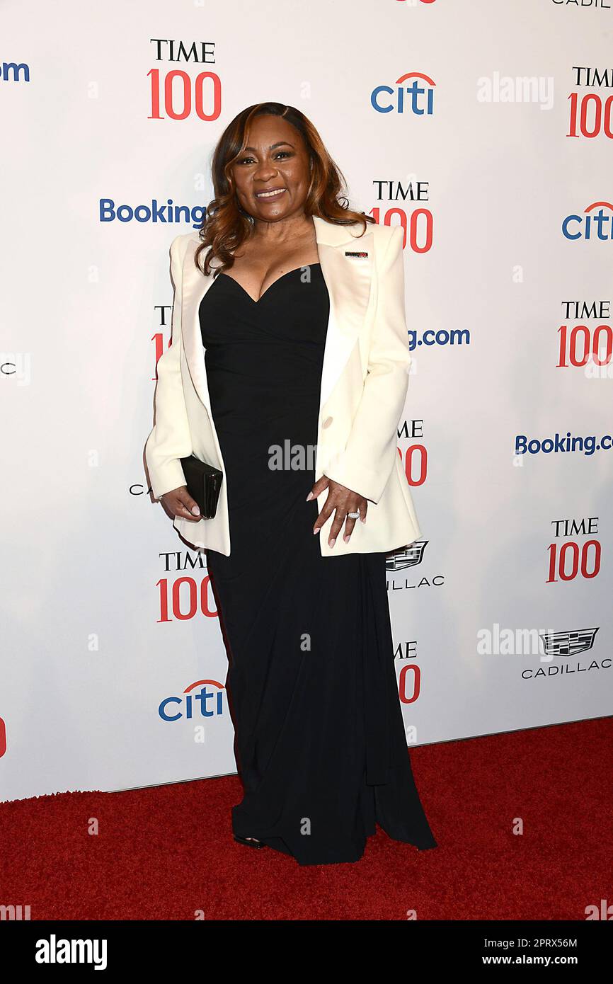 New York, USA on April 26, 2023. Catherine Coleman Flowers attends the ...