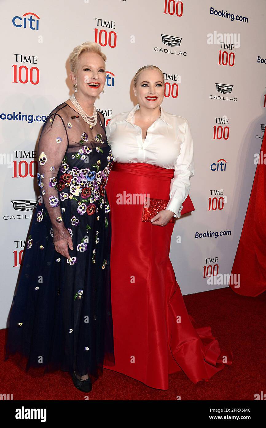 Cindy McCain and Meghan McCain attend the TIME 100 Most Influential ...