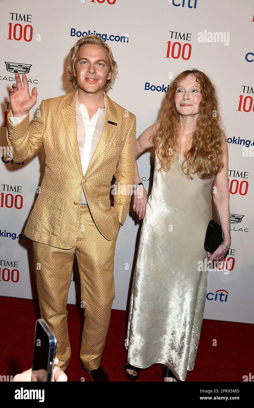 Ronan Farrow and his mother Mia Farrow attend the TIME 100 Most ...