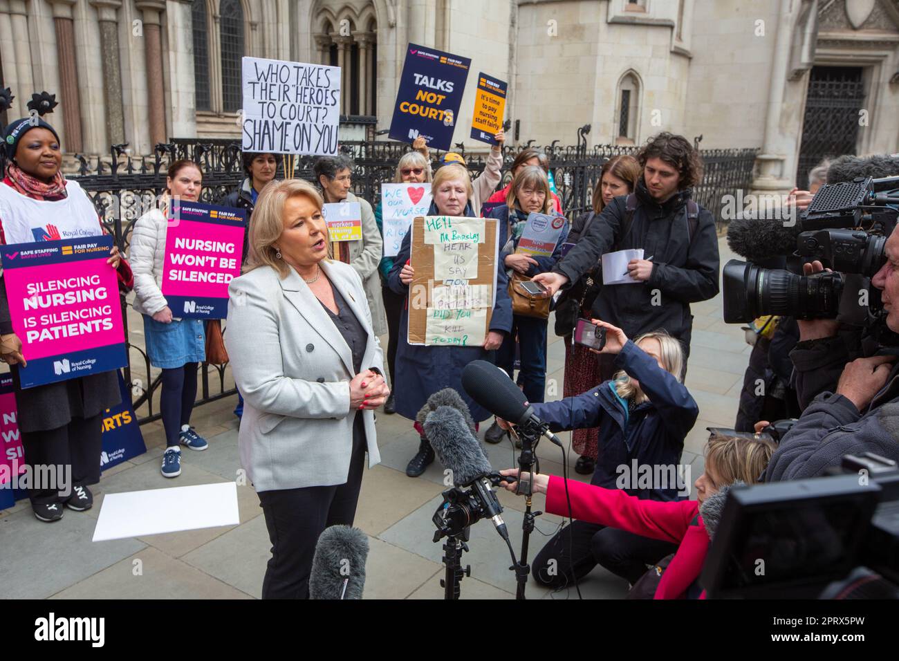 London England Uk 27th Apr 2023 General Secretary Of Royal College