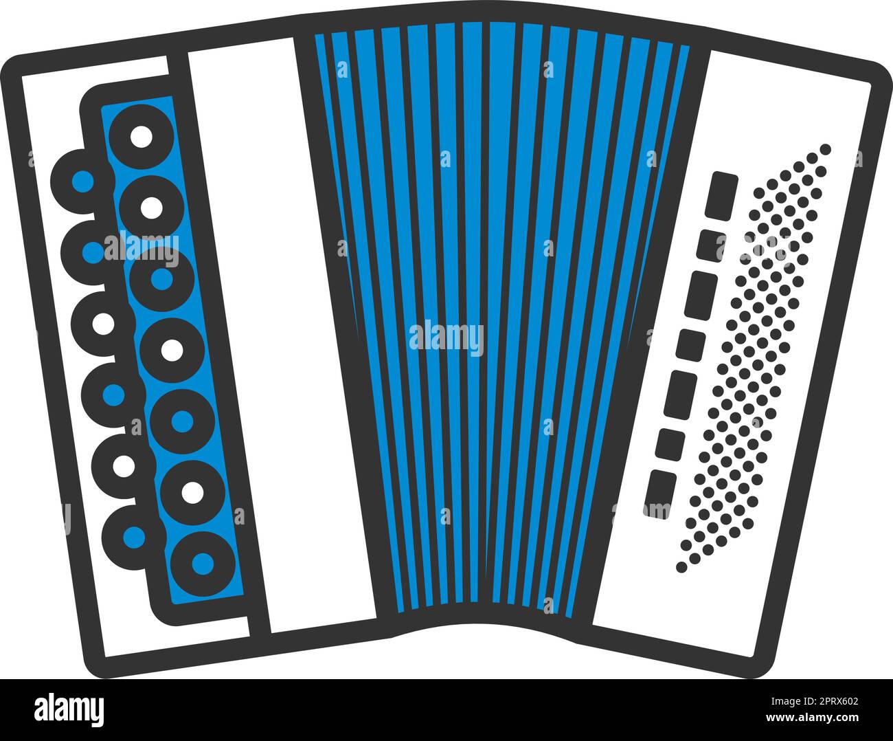 Paper accordion Stock Vector Images - Alamy