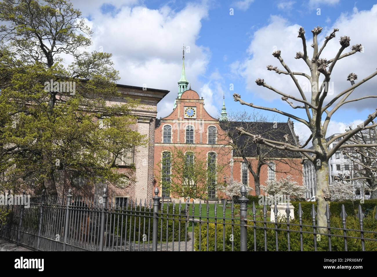 Copenhagen /Denmark/27 April 2023/ Holmens kirke or Holmens hcurch ...