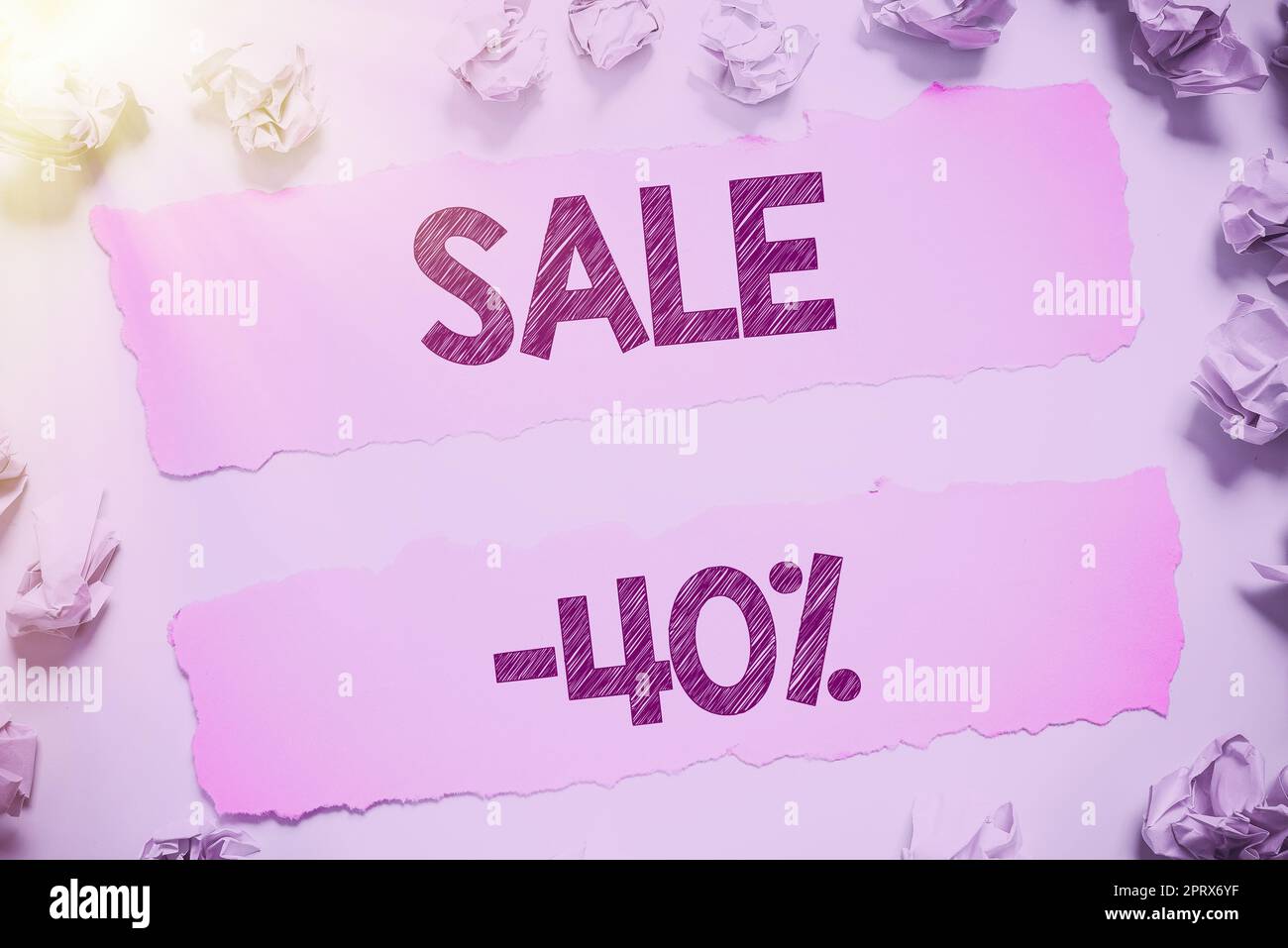 Conceptual caption Sale 40, Word for A promo price of an item at 40 ...