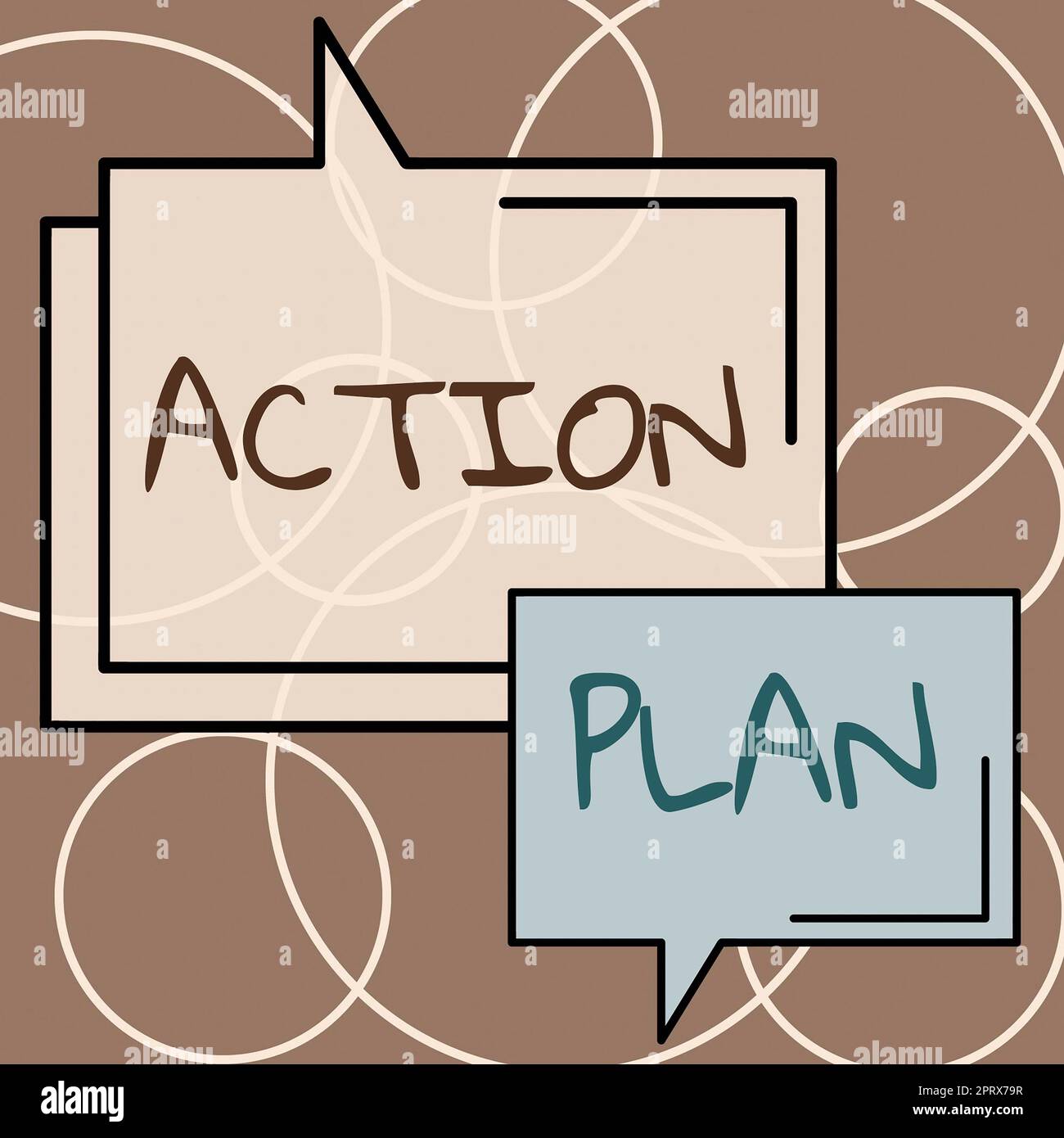 Sign displaying Action Plan, Internet Concept list of things or ...