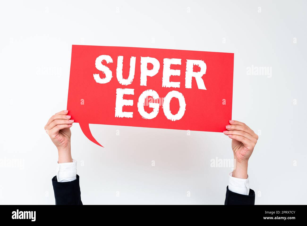 Inspiration showing sign Super Ego, Business idea The I or self of any ...