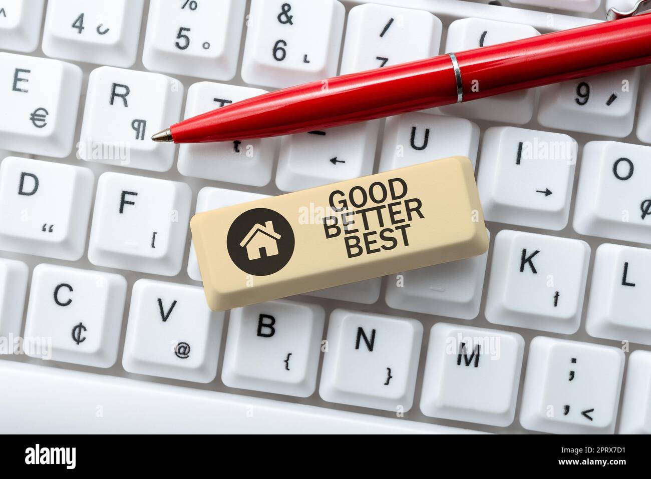Conceptual caption The Perfect Fit, Business concept Increase quality ...