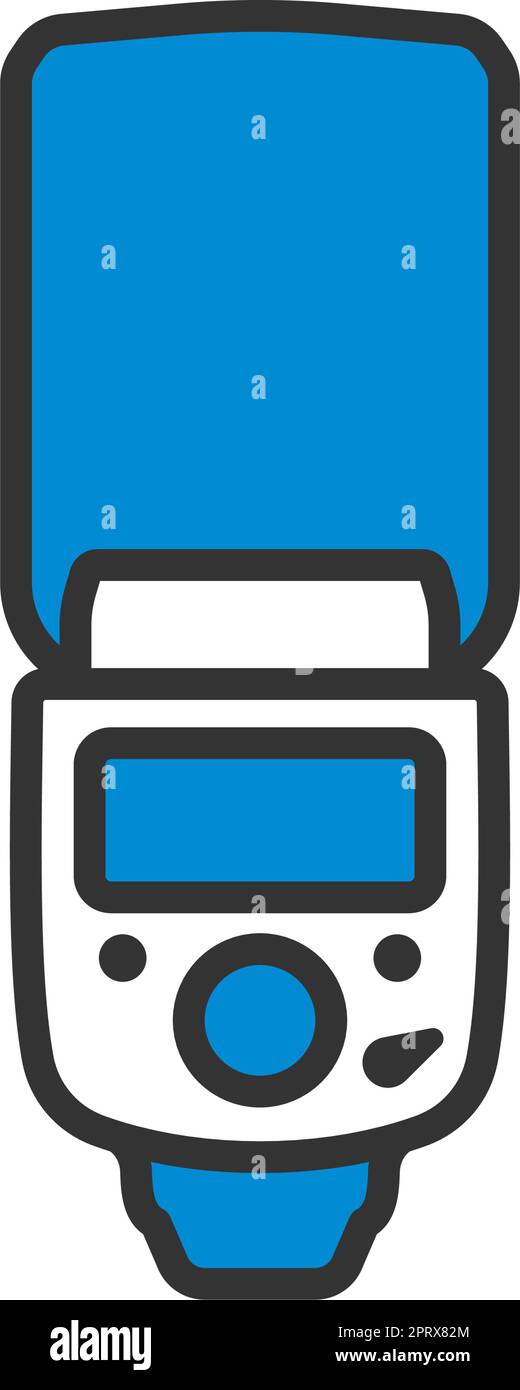 Icon Of Portable Photo Flash Stock Vector Image & Art - Alamy