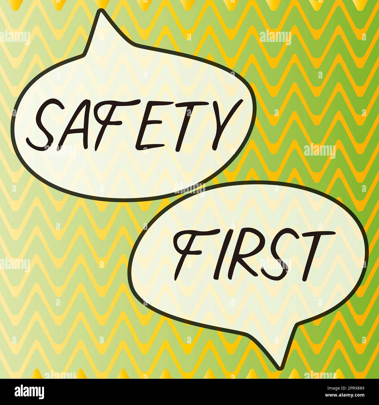 Text sign showing Safety First, Concept meaning Avoid any unnecessary ...
