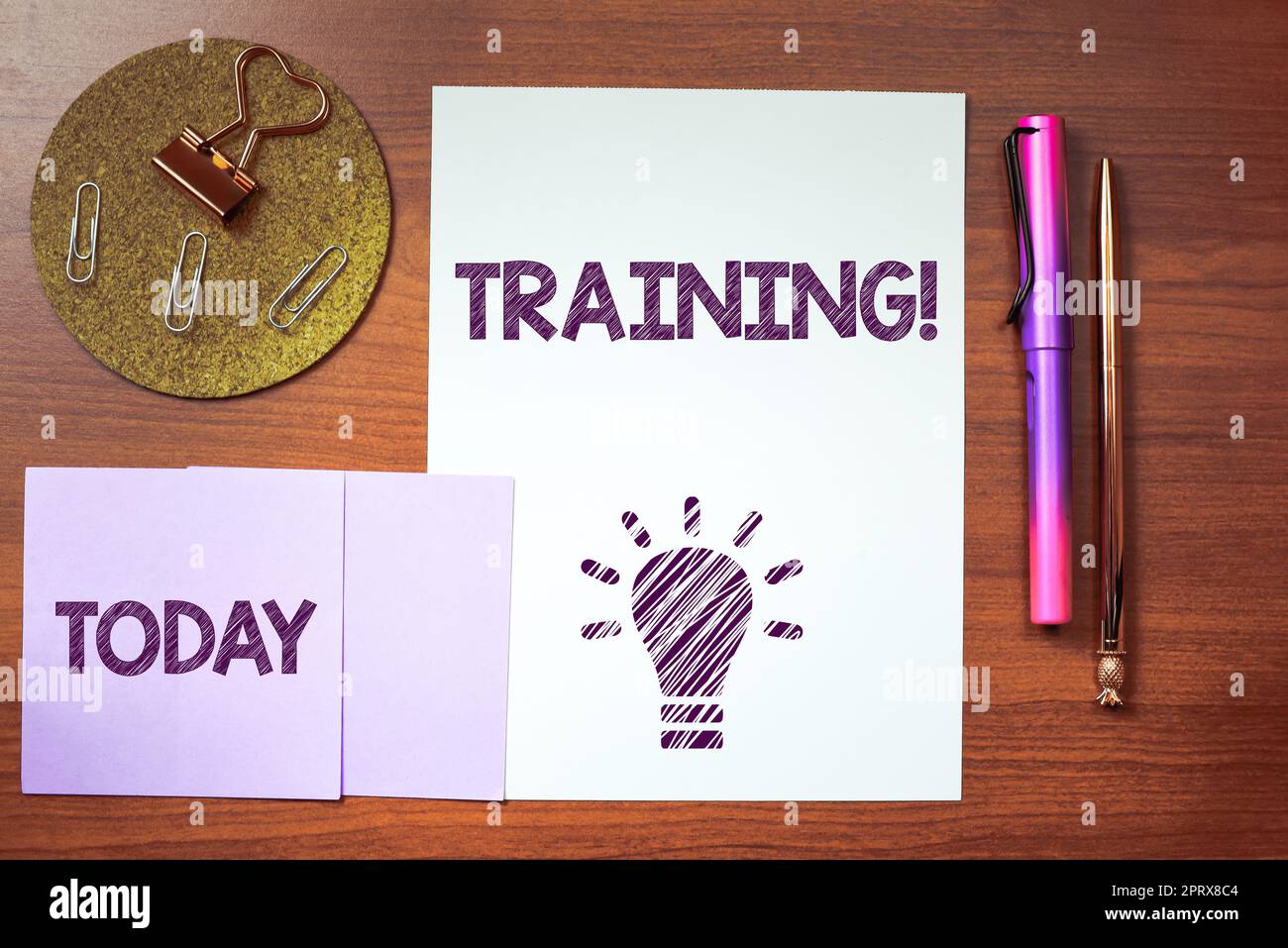 Hand writing sign Training, Word Written on An activity occurred when ...