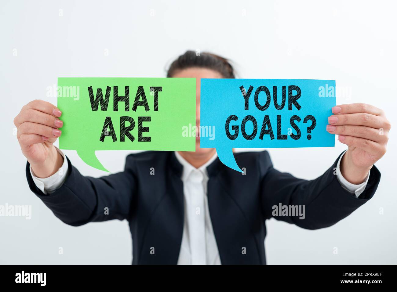 Conceptual display What Are Your Goals Question, Business idea ask the ...