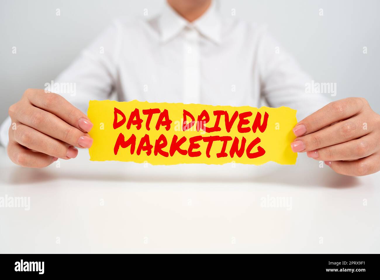 Conceptual caption Data Driven Marketing, Word Written on Strategy ...