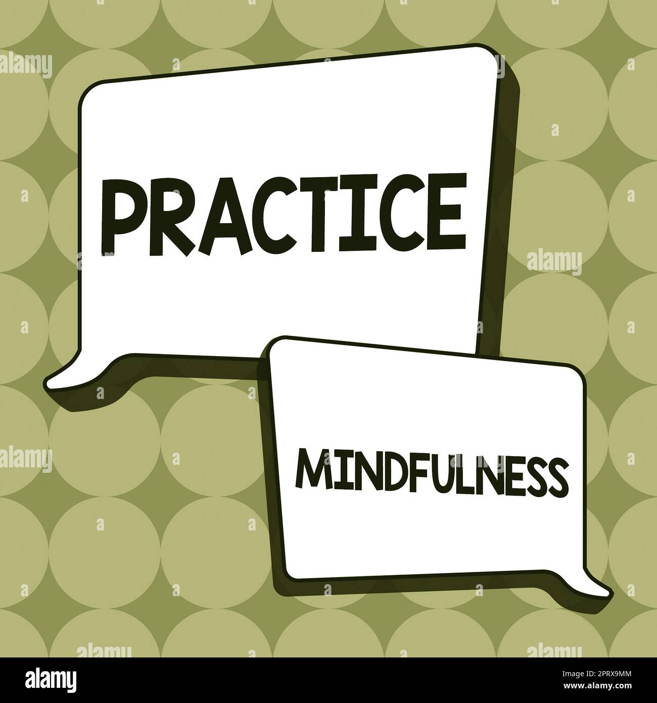 Conceptual caption Practice Mindfulness, Concept meaning achieve a ...