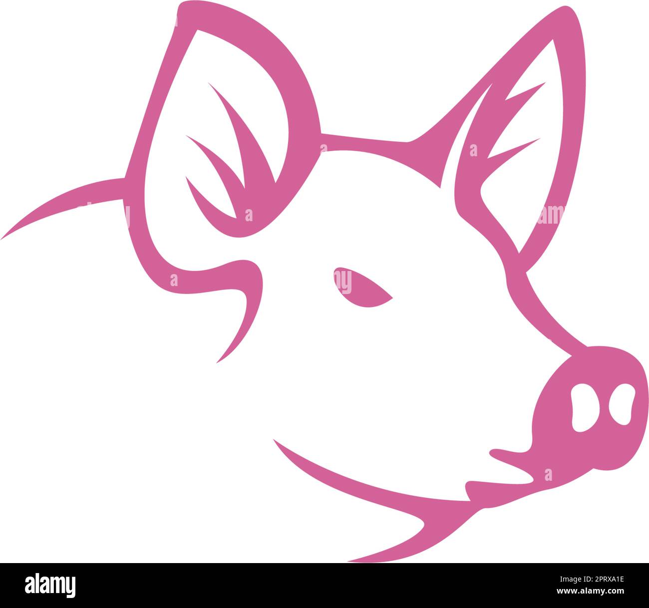 Pig icon logo design illustration Stock Vector Image & Art - Alamy