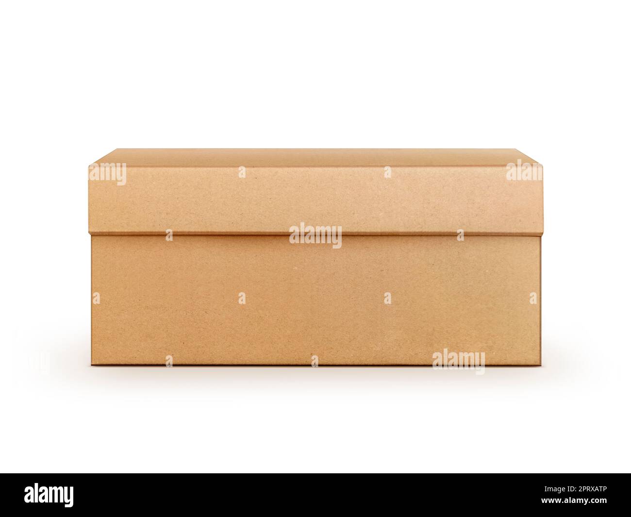 carton box isolated on white background Stock Photo - Alamy