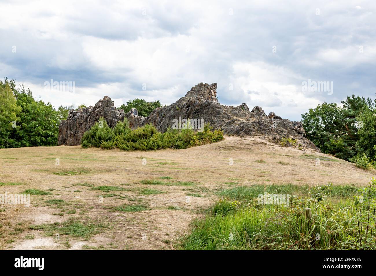 Eschbacher Klippen is a historic monument in Hesse near Usingen Germany ...
