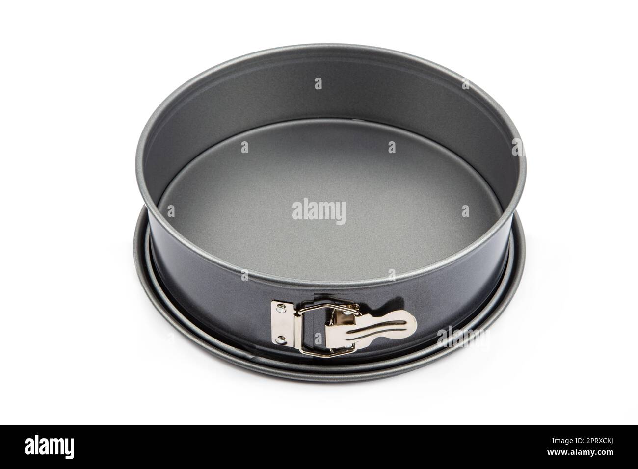 Baking form for cake over white Background Stock Photo - Alamy