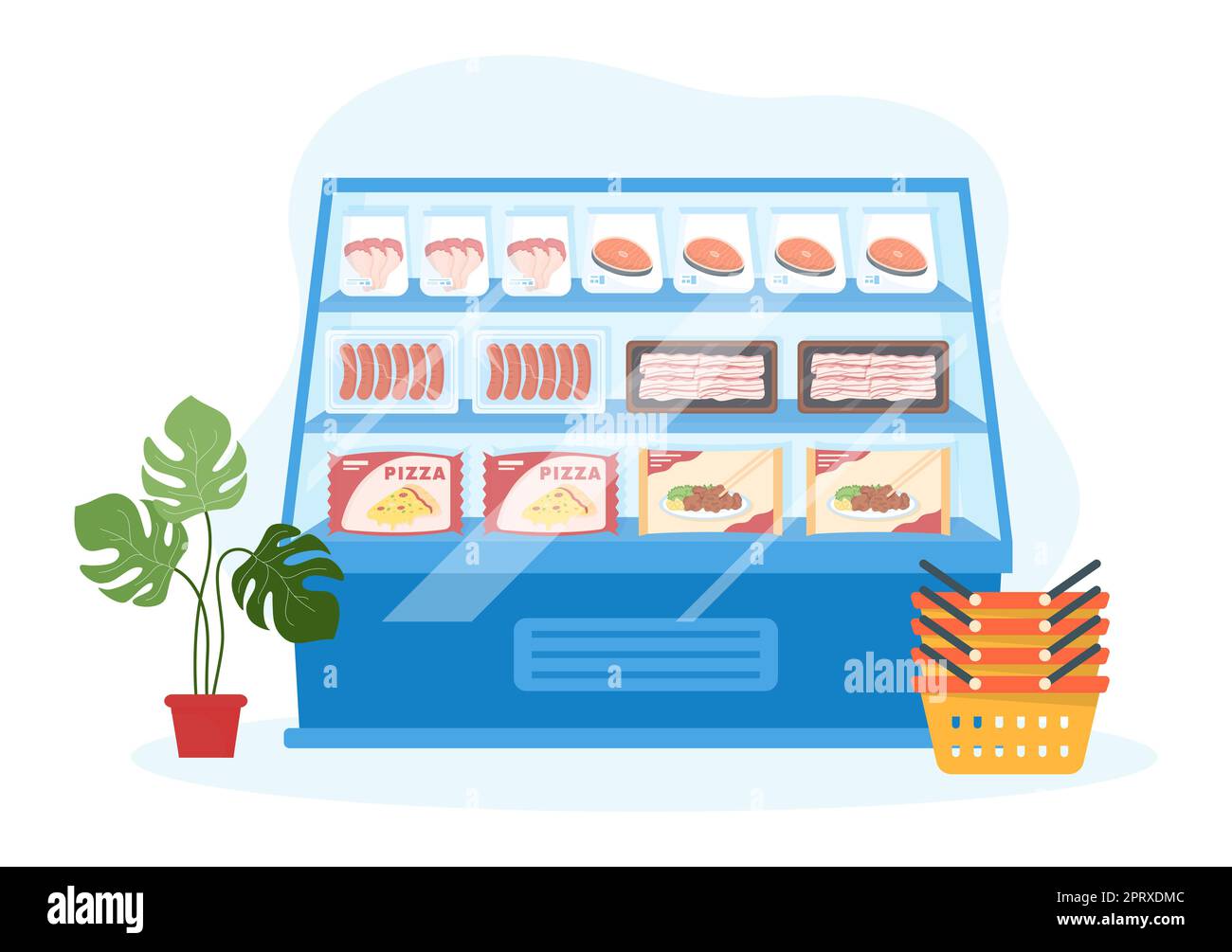 Cartoon fridge Cut Out Stock Images & Pictures - Alamy