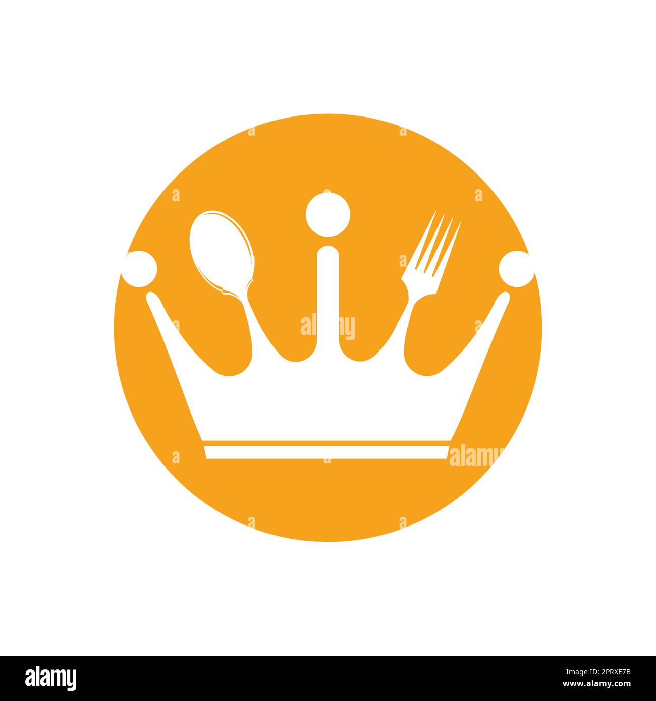 Food kingdom vector logo design. Royal food logo concept Stock Vector ...