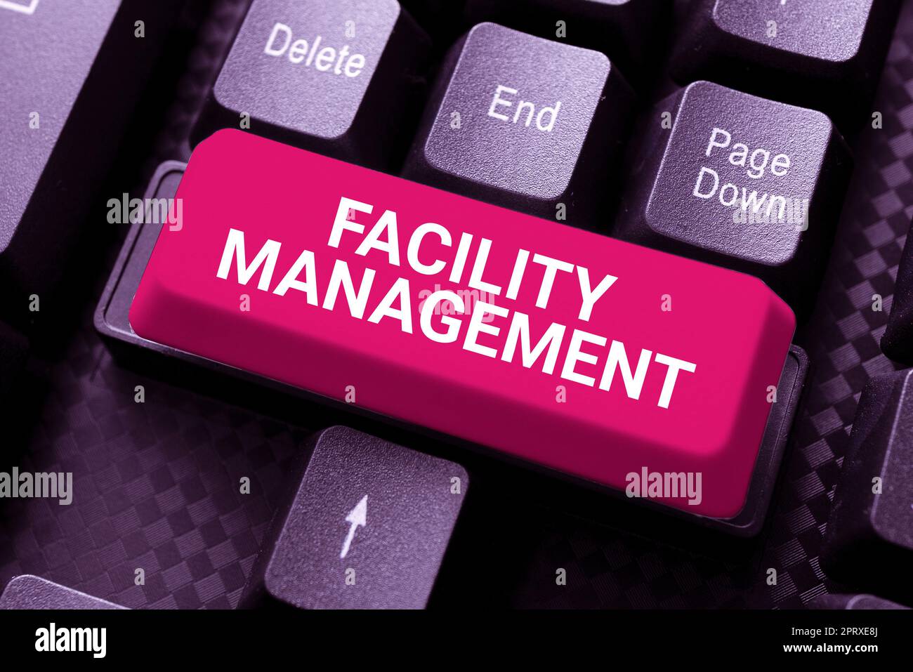 Conceptual display Facility Management, Business concept Multiple ...