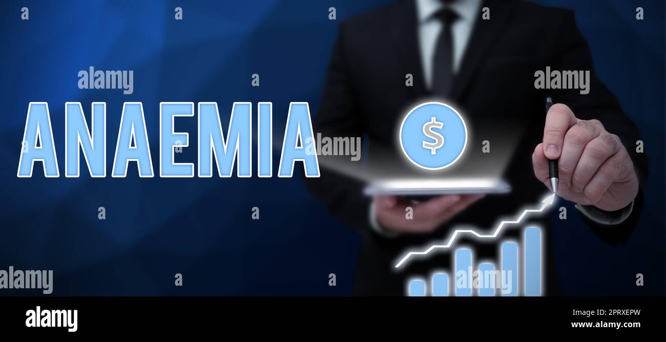 Sign displaying Anaemia, Business approach the practice of prescription ... Sign displaying Anaemia, Business approach the practice of prescription ...