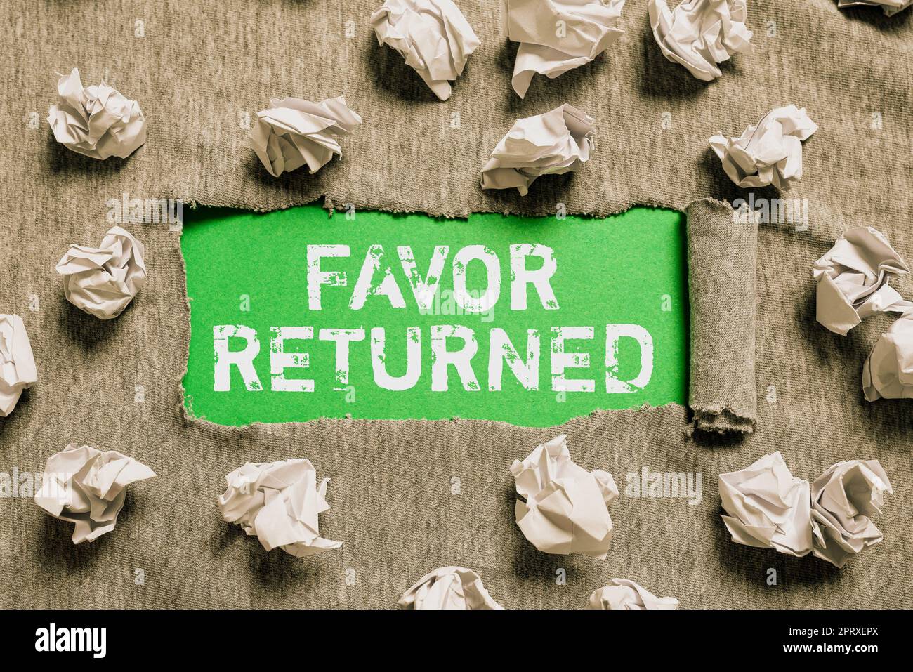 Handwriting text Favor Returned, Conceptual photo Investment banking ...