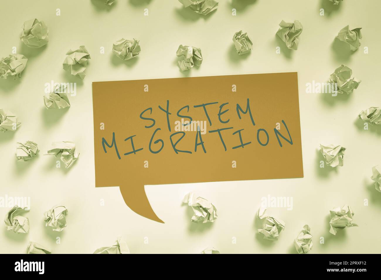 Conceptual caption System Migration, Internet Concept moving from the ...