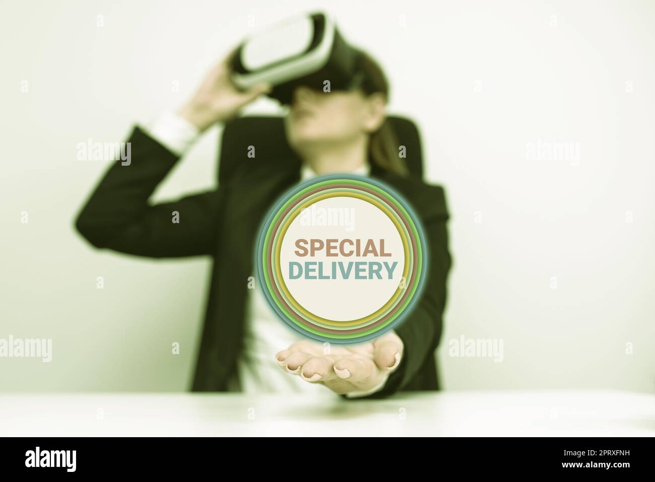 Conceptual caption Special Delivery, Word Written on delivery of a ... Conceptual caption Special Delivery, Word Written on delivery of a ...