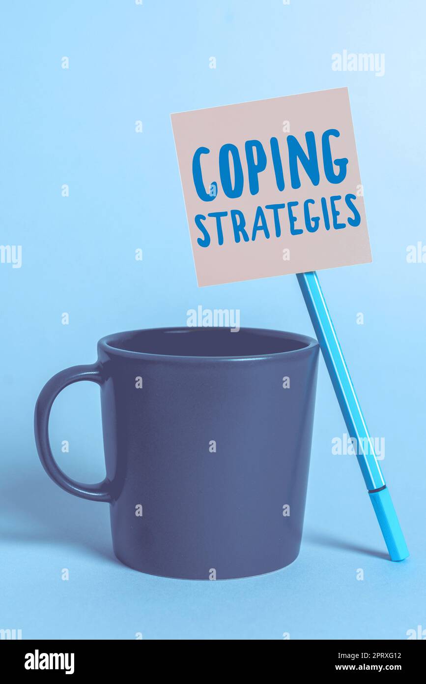 Conceptual display Coping Strategies, Concept meaning general plan or ...