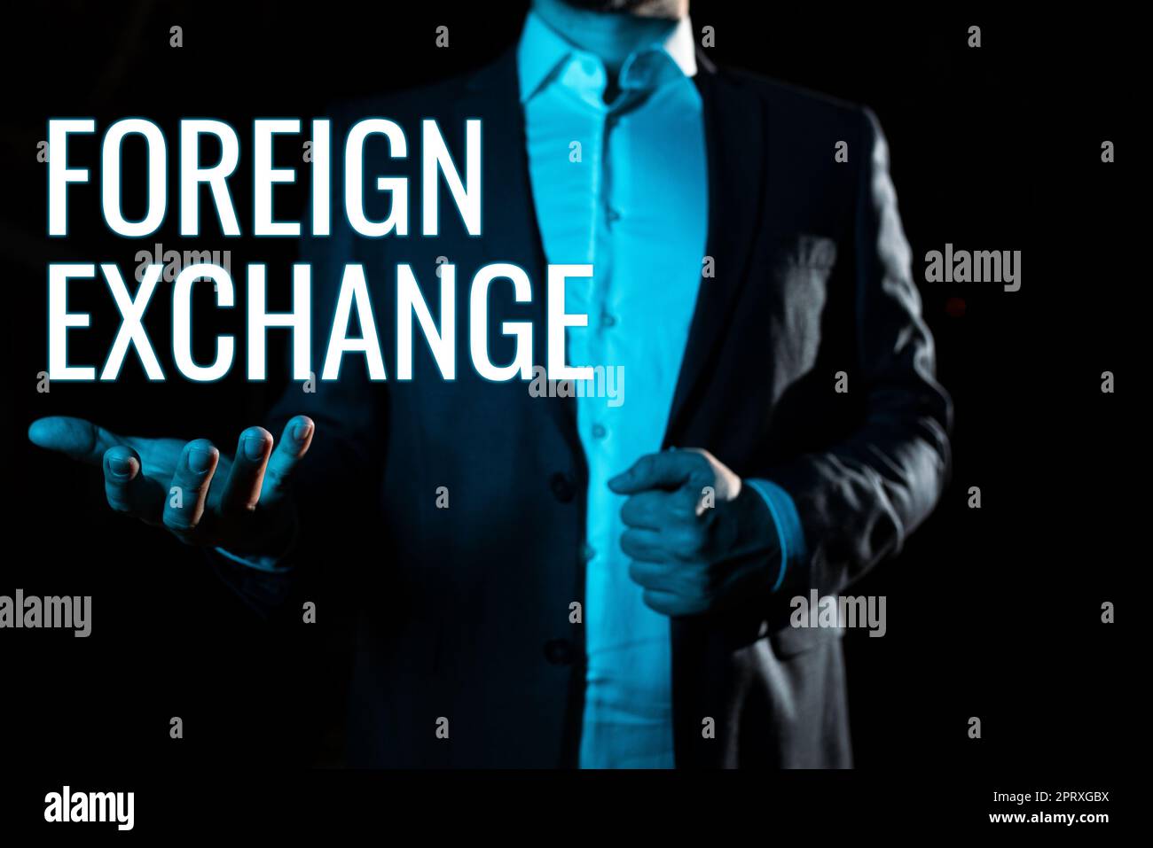 Hand writing sign Foreign Exchange, Business idea system for dealing in ...