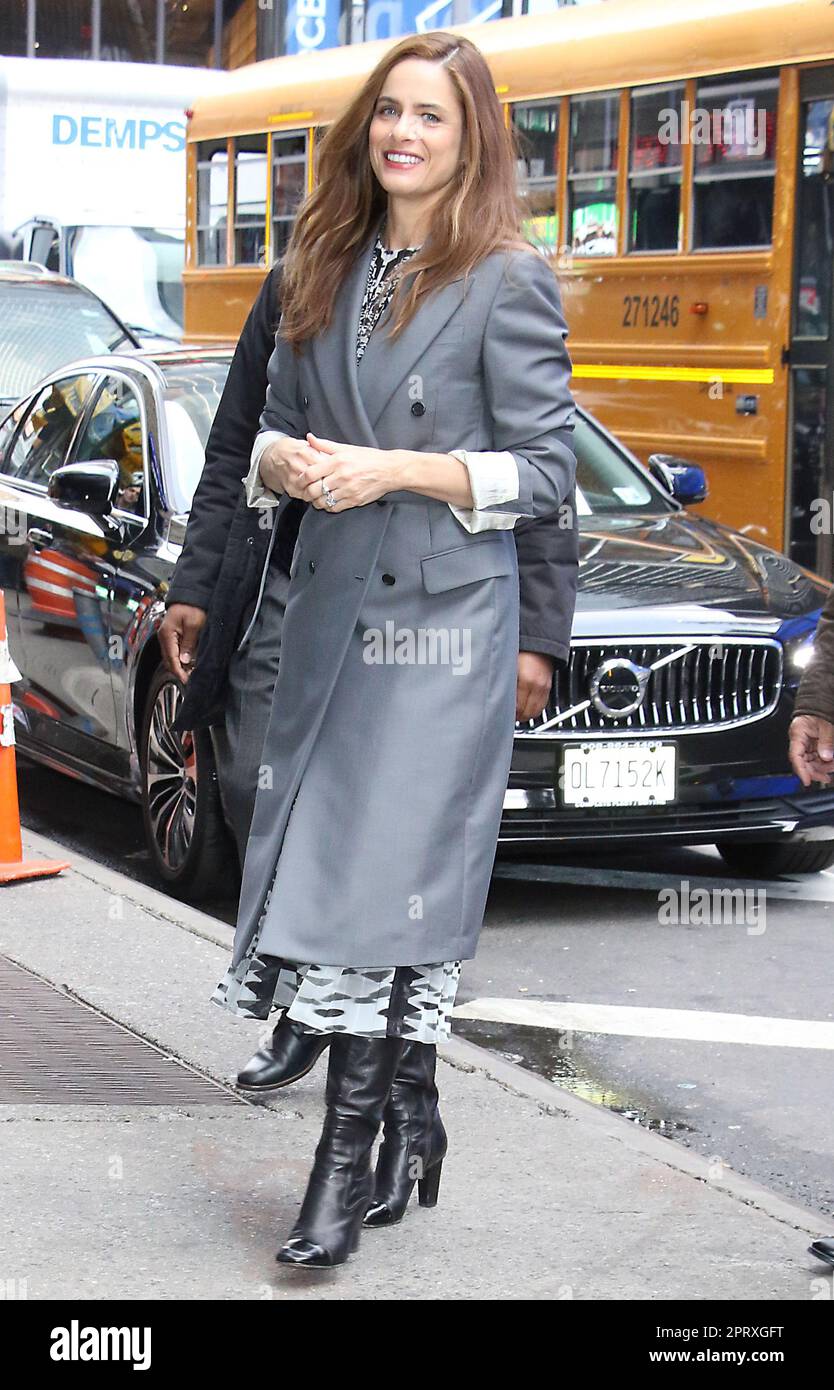 New York Ny Usa 26th Apr 2023 Amanda Peet Seen At Good Morning