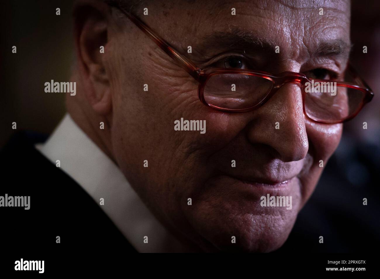 United States Senate Majority Leader Chuck Schumer (Democrat of New ...