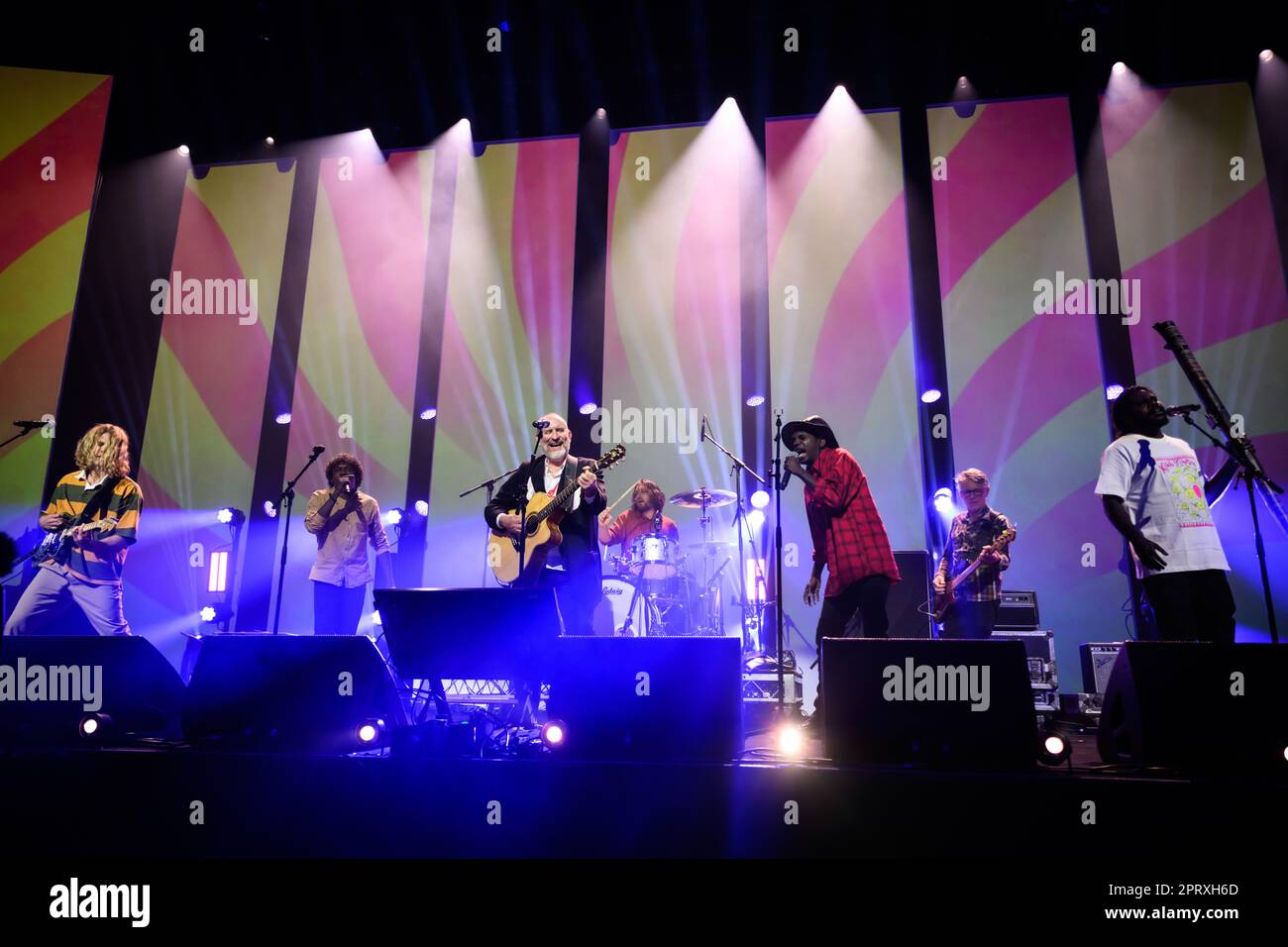 Colin Hay and King Stingray performing at the 2023 APRA Music Awards at the International ...