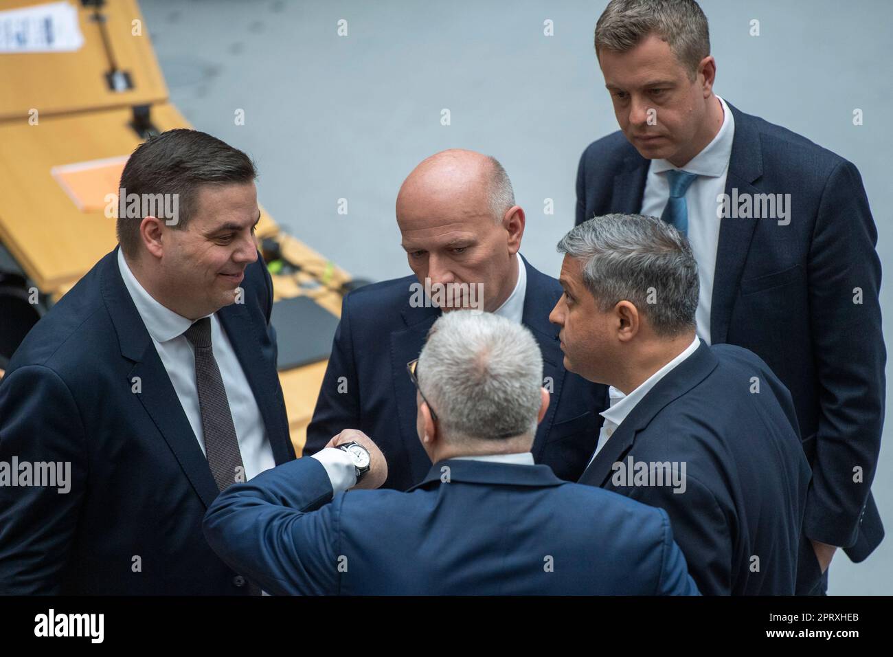 Berlin, Germany. 27th Apr, 2023. Kai Wegner (CDU, M), designated ...