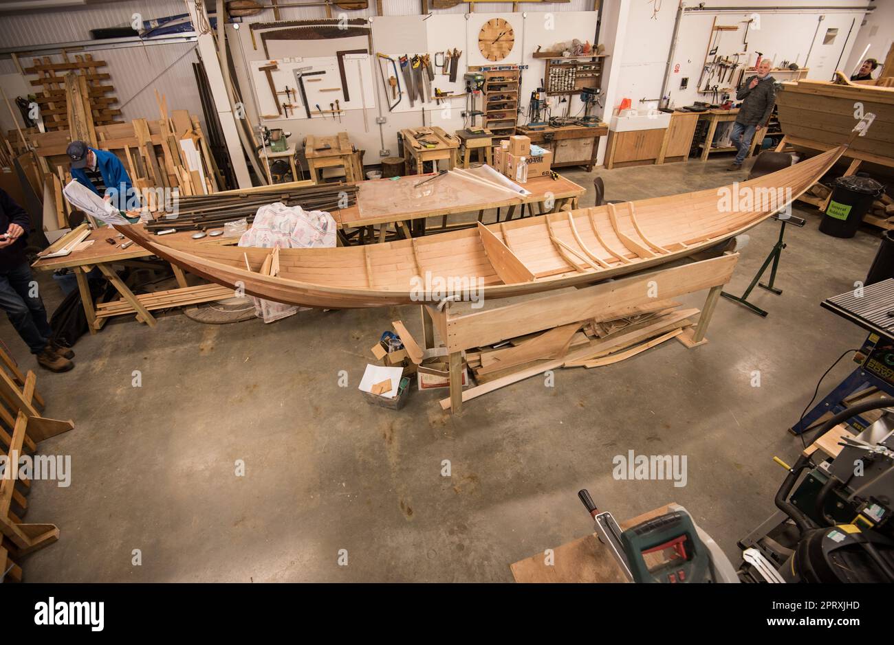 Anglo saxon ship construction hi-res stock photography and images - Alamy