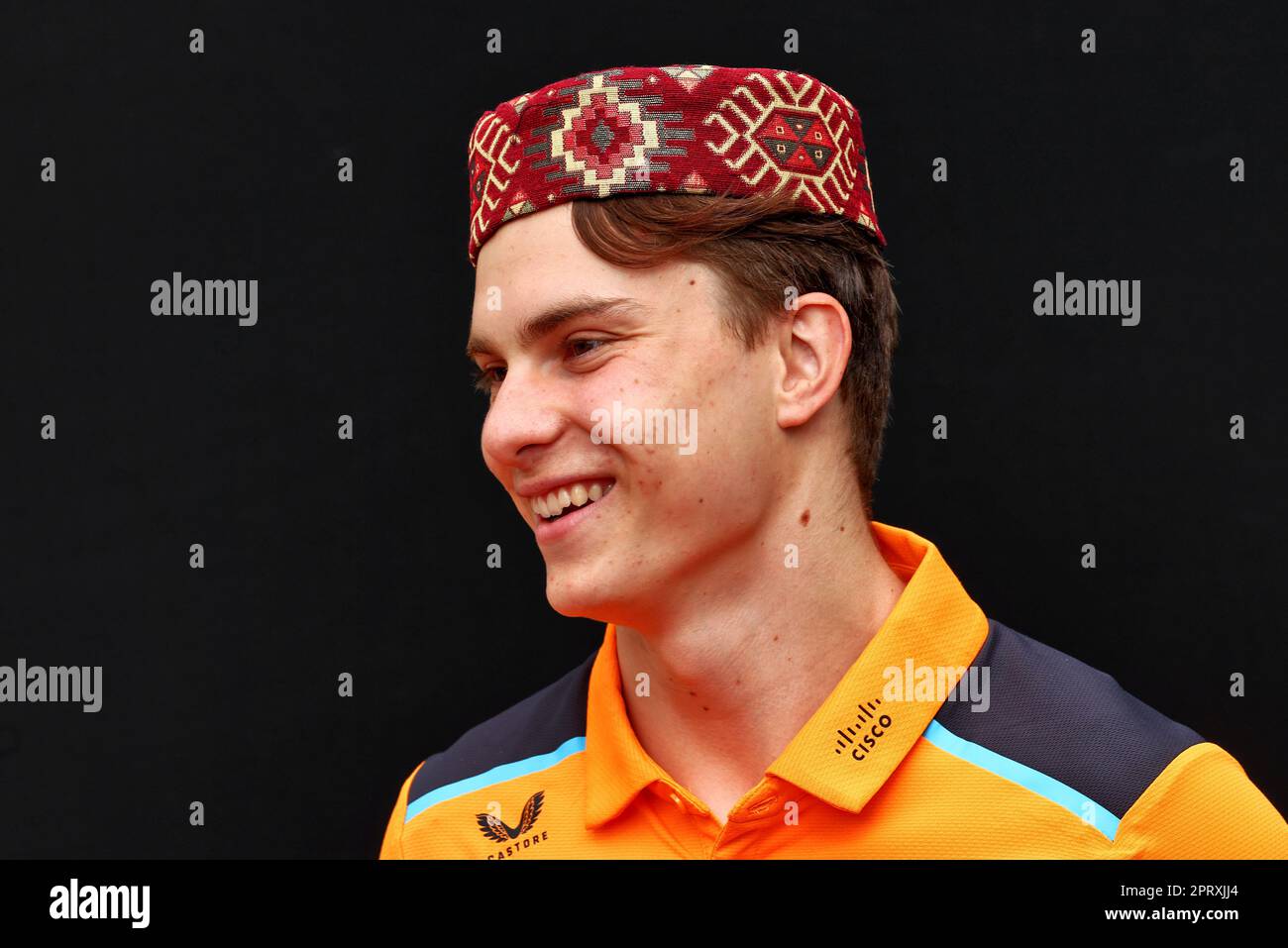 Baku, Azerbaijan. 27th Apr, 2023. Oscar Piastri (AUS) McLaren. Formula ...