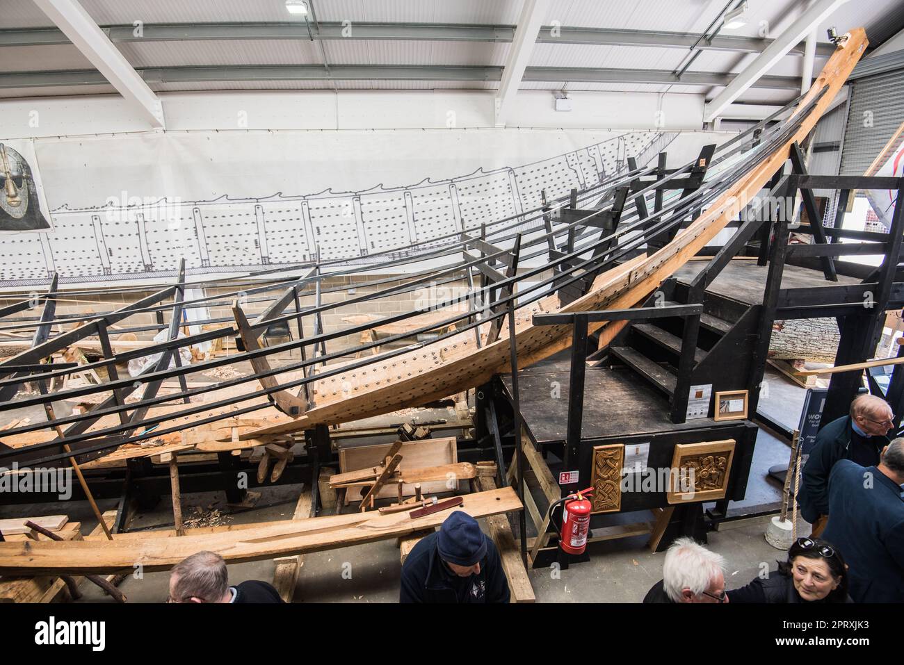 Anglo saxon ship construction hi-res stock photography and images - Alamy
