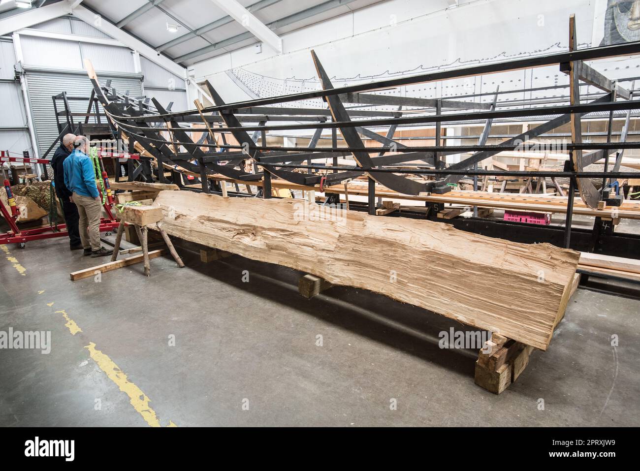 Sutton hoo anglo saxon burial ship replica hi-res stock photography and ...