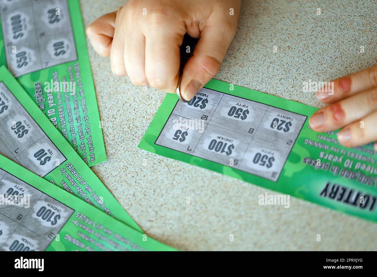 Scratch cards in the uk hi-res stock photography and images - Alamy