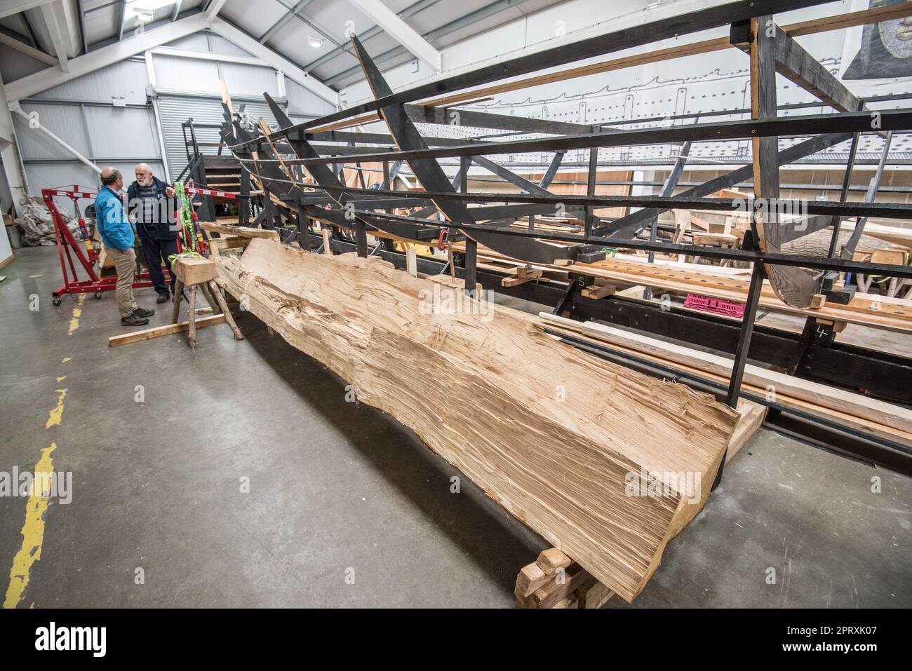 Anglo saxon ship construction hi-res stock photography and images - Alamy