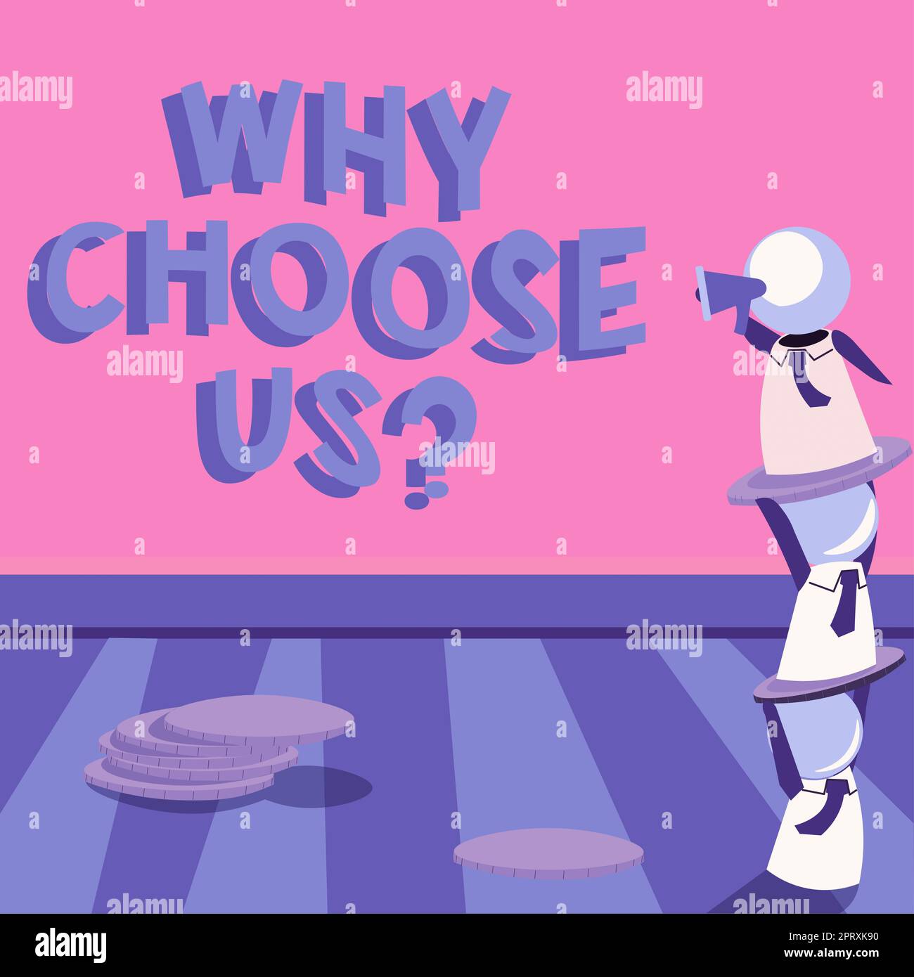 Hand writing sign Why Choose Us Question, Business idea Reasons for ...