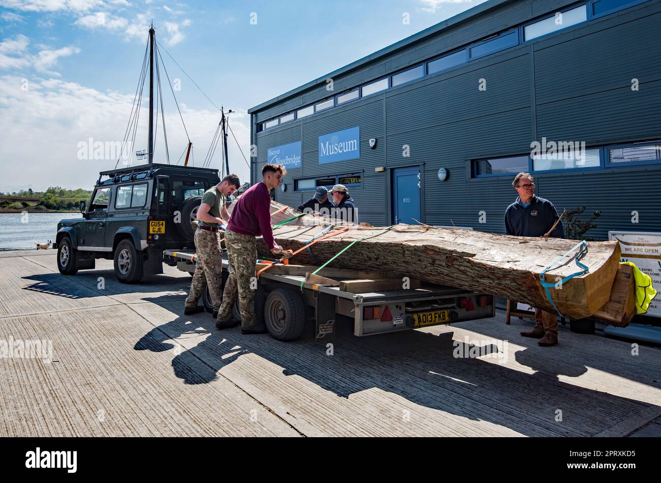 Anglo saxon ship construction hi-res stock photography and images - Alamy