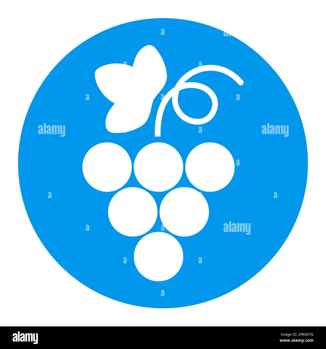 Bunch of grapes with leaf vector glyph icon. Graph symbol for food and ...