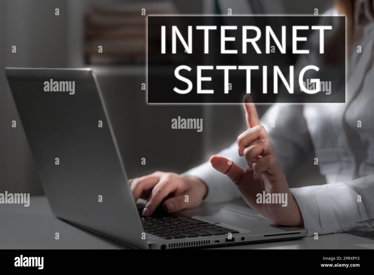 Handwriting text Internet Setting, Business overview etermines how it connects to your wireless ...