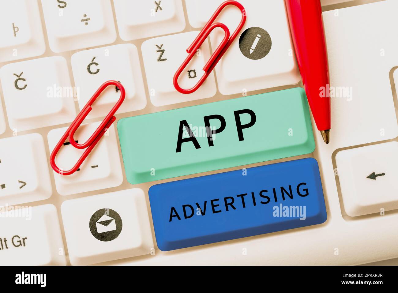 Sign displaying App Advertising, Business idea developers get paid to ...