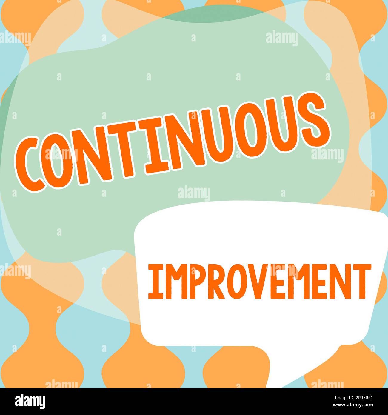Writing displaying text Continuous Improvement, Word for making small ...