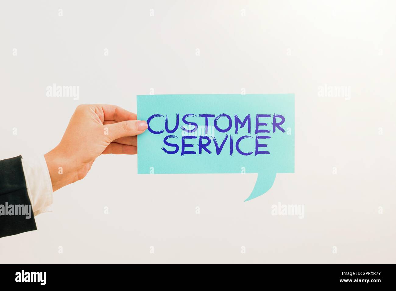 Conceptual caption Customer Service, Concept meaning direct interaction ...