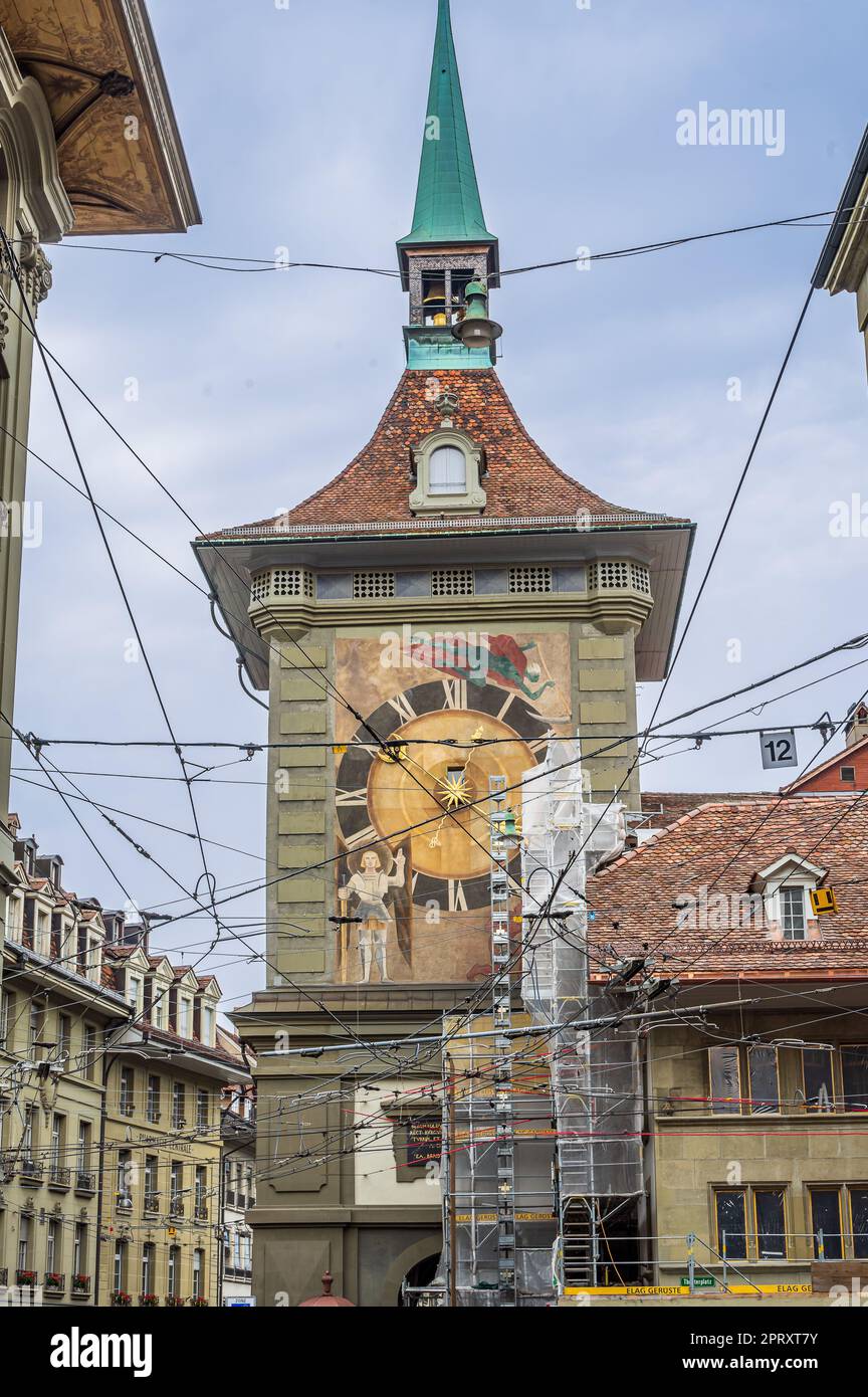 The Zytglogge is a landmark medieval tower in Bern, Switzerland Stock ...