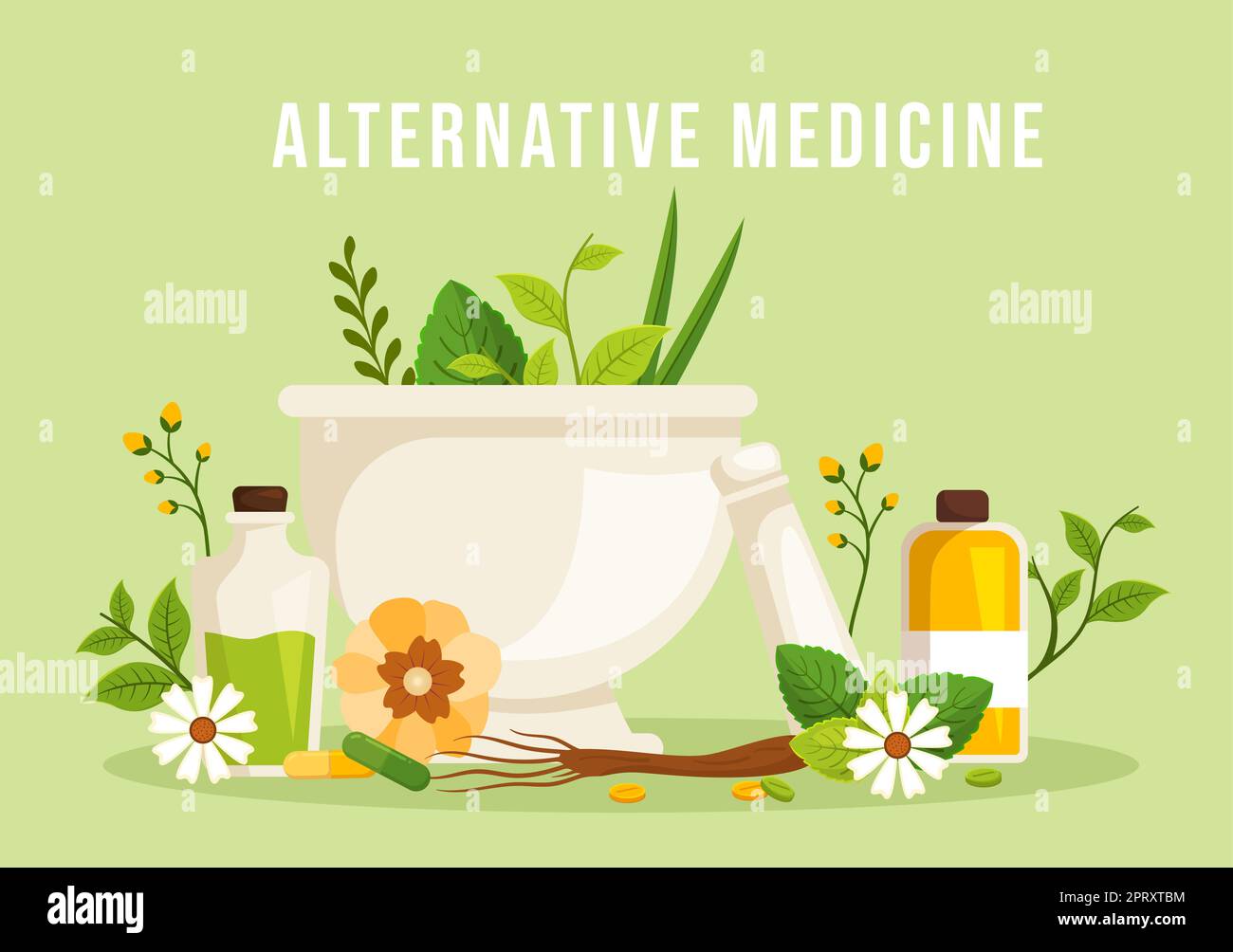 Traditional medicine concept cartoon hi-res stock photography and ...