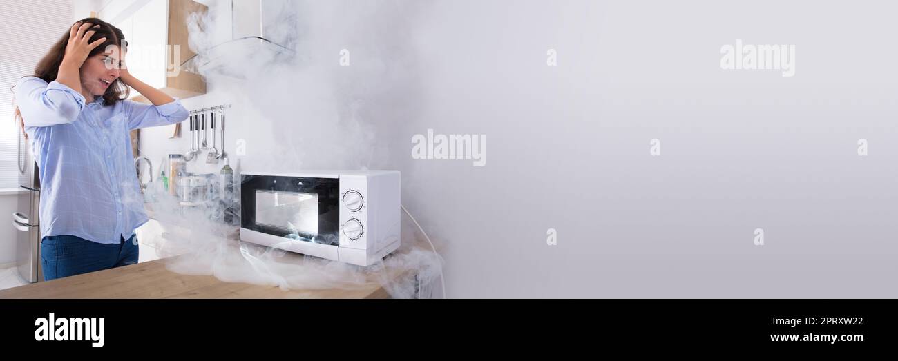 Microwave burn hi-res stock photography and images - Alamy