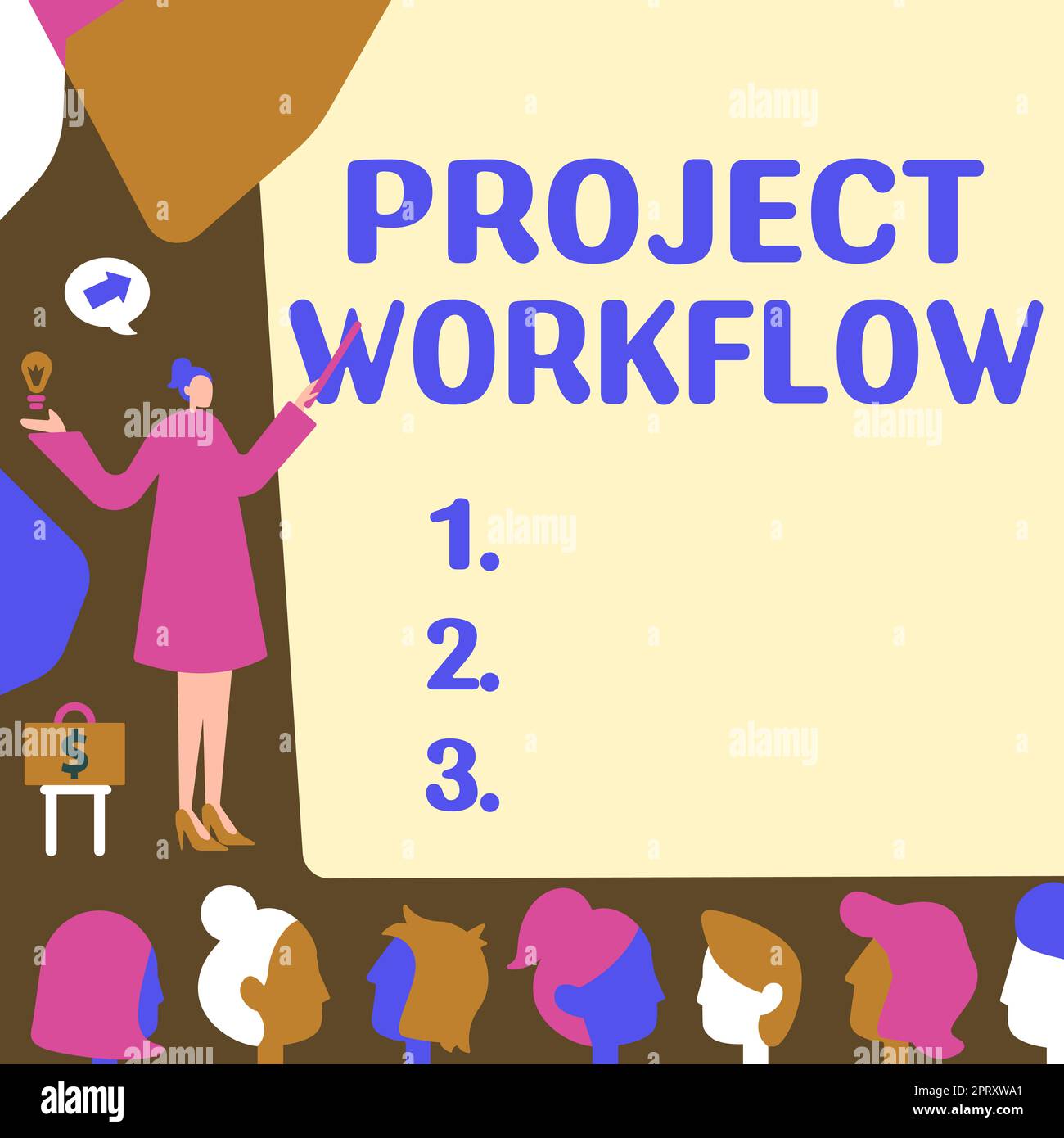 Handwriting text Project Workflow, Business concept series of steps ... Handwriting text Project Workflow, Business concept series of steps ...
